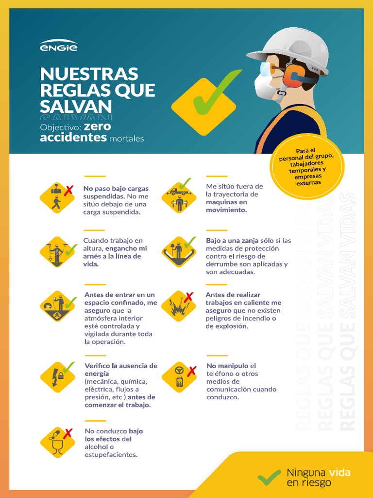 C. Reglas Que Salvan Vidas - ENGIE | PDF