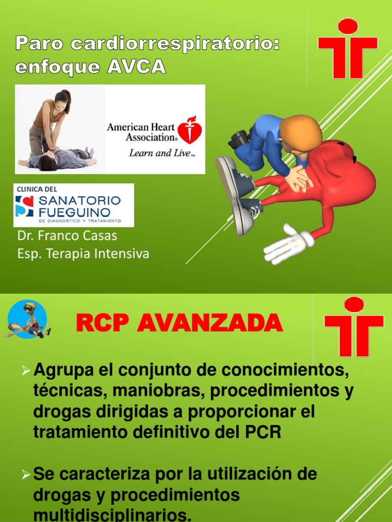 RCP Avanzado Franco | PDF | Reanimación cardiopulmonar | Corazón