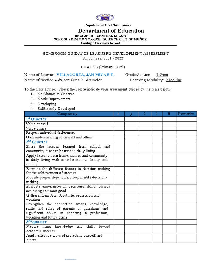 Department of Education | PDF