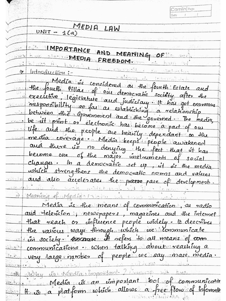 Media Unit 1 (A, B, C) | PDF