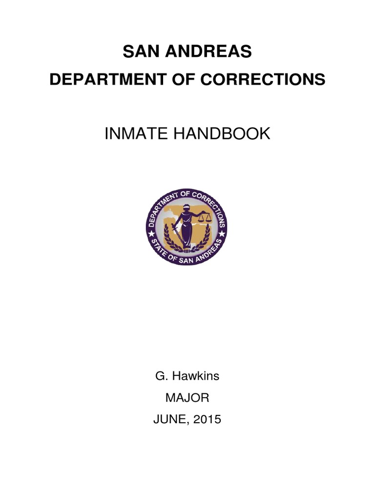 Inmate Handbook: San Andreas | PDF