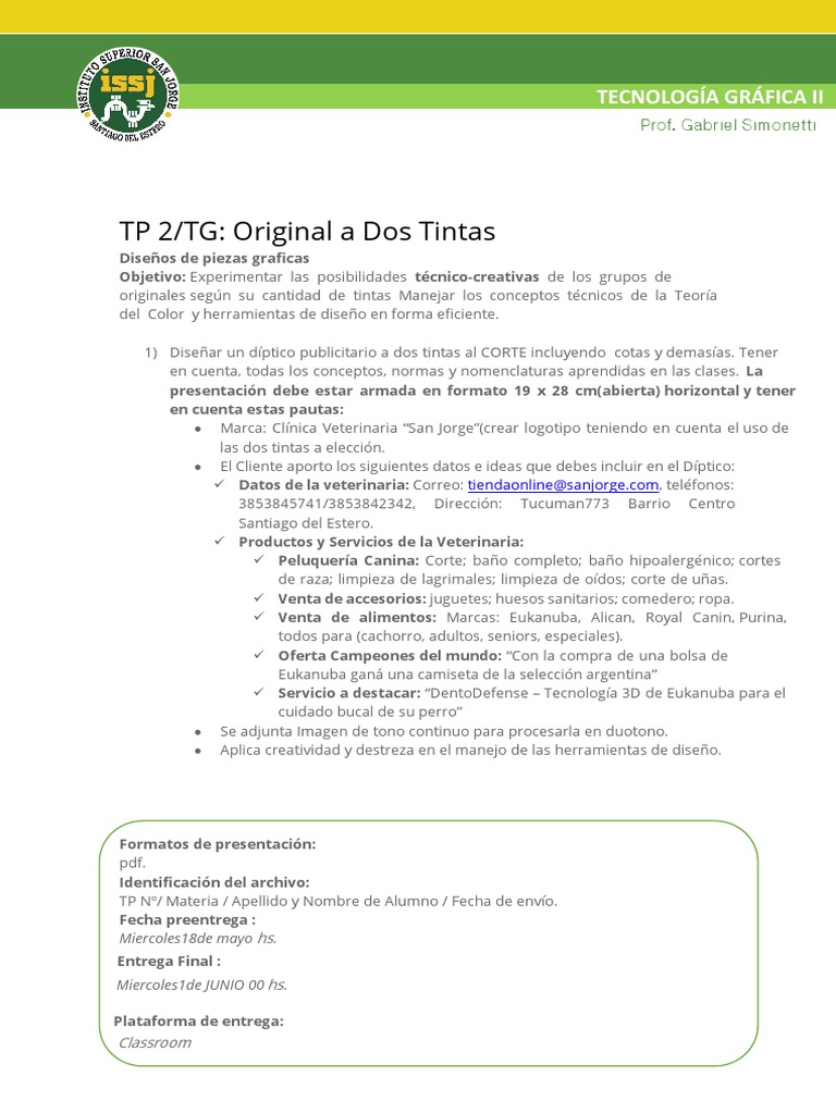 TP 1 Tecno Grafica II | PDF