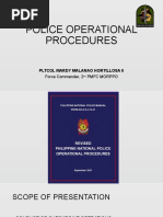 PNP Checkpoint Operations Guidelines | PDF | Police | Search Warrant