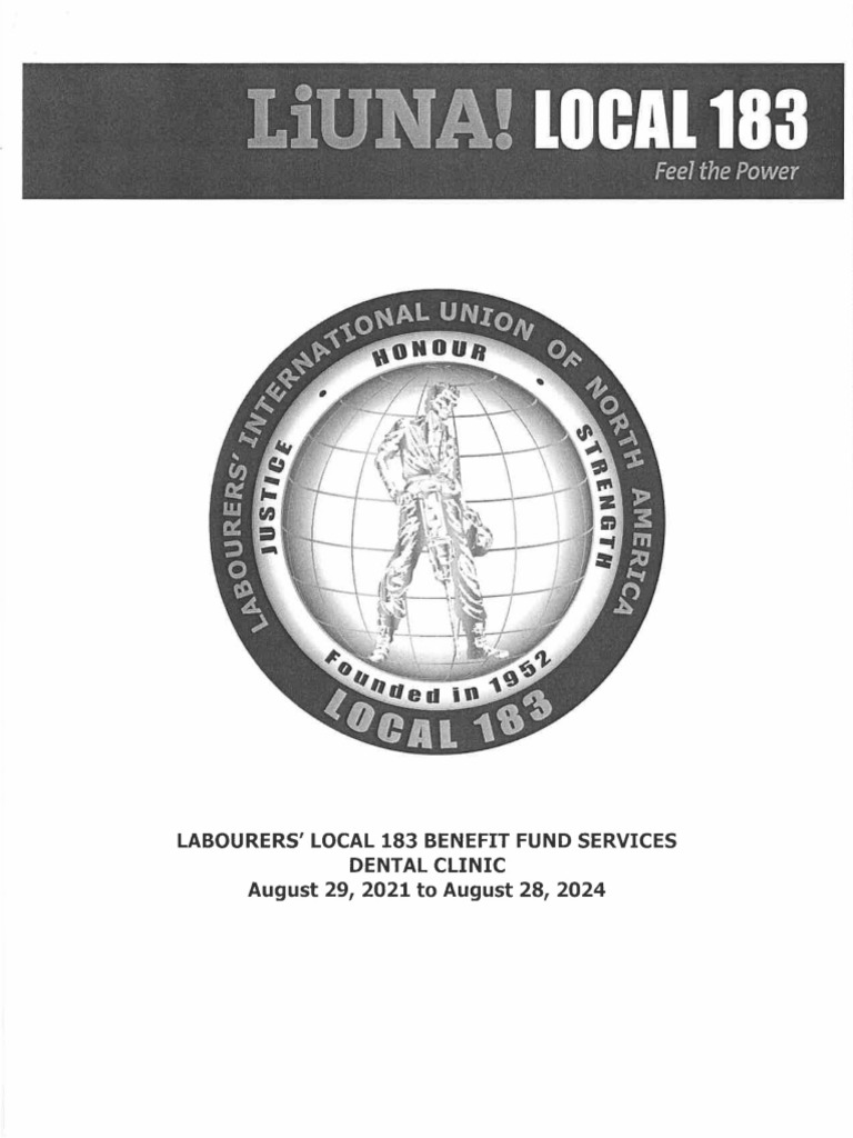 LIUNA Local 183 Collective Agreement 2021-2024 | PDF | Cost Of Living ...