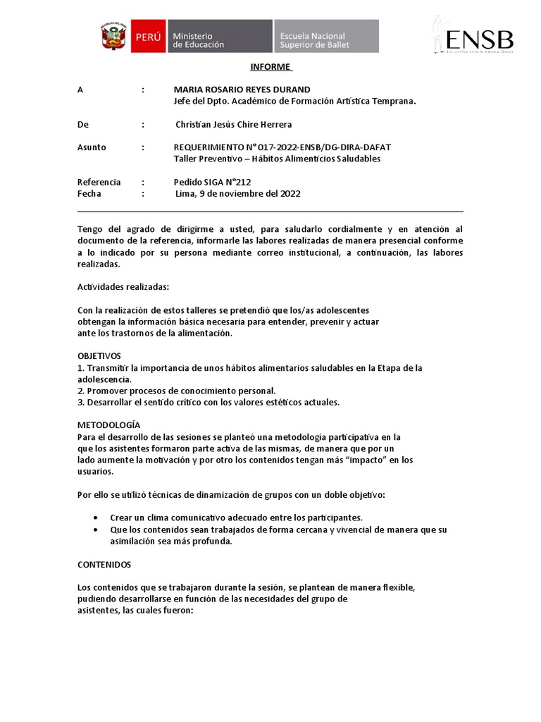 Informe Final | PDF