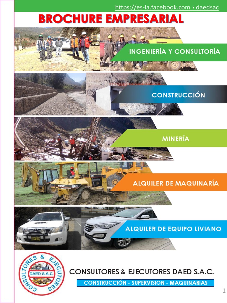 Modelo de Brochure Daed SAC 2023 | PDF