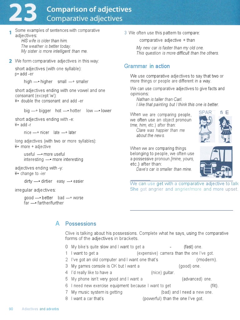 09 - Extra Practice For Comparatives. My Likes and Dislikes | PDF