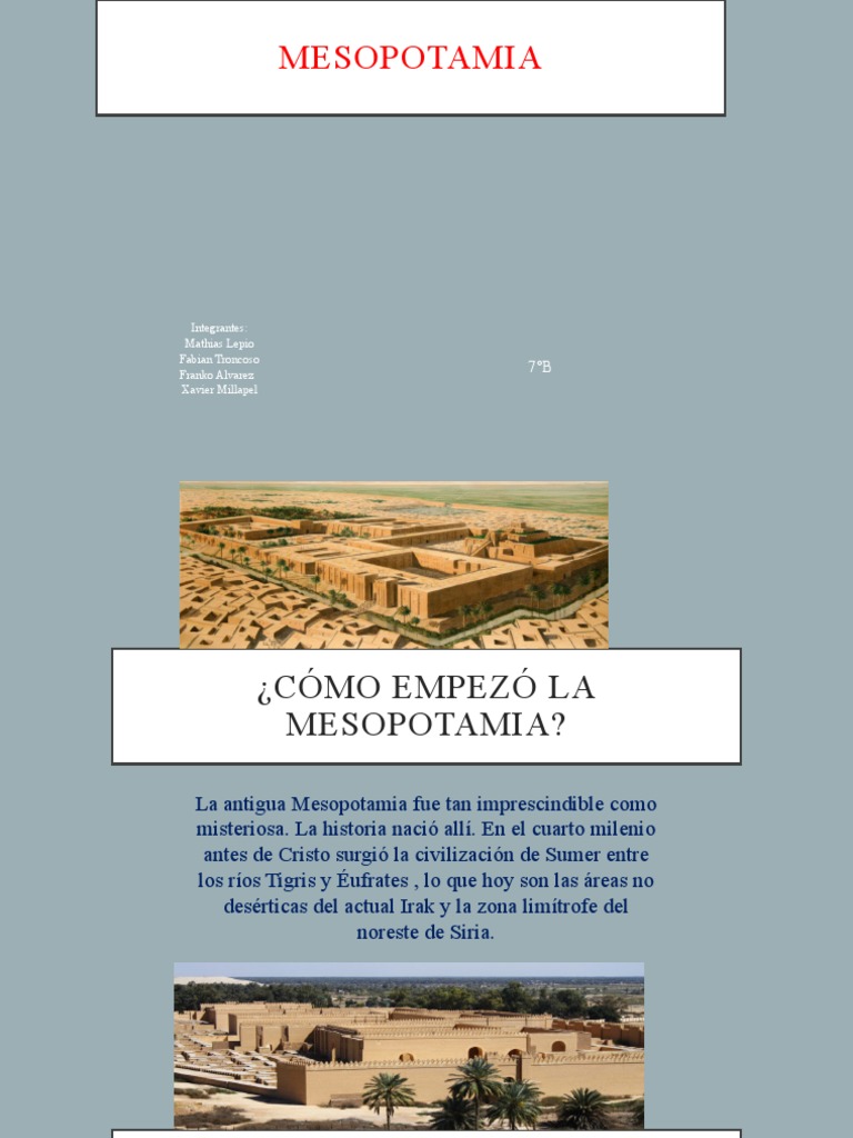 Mesopotamia | PDF