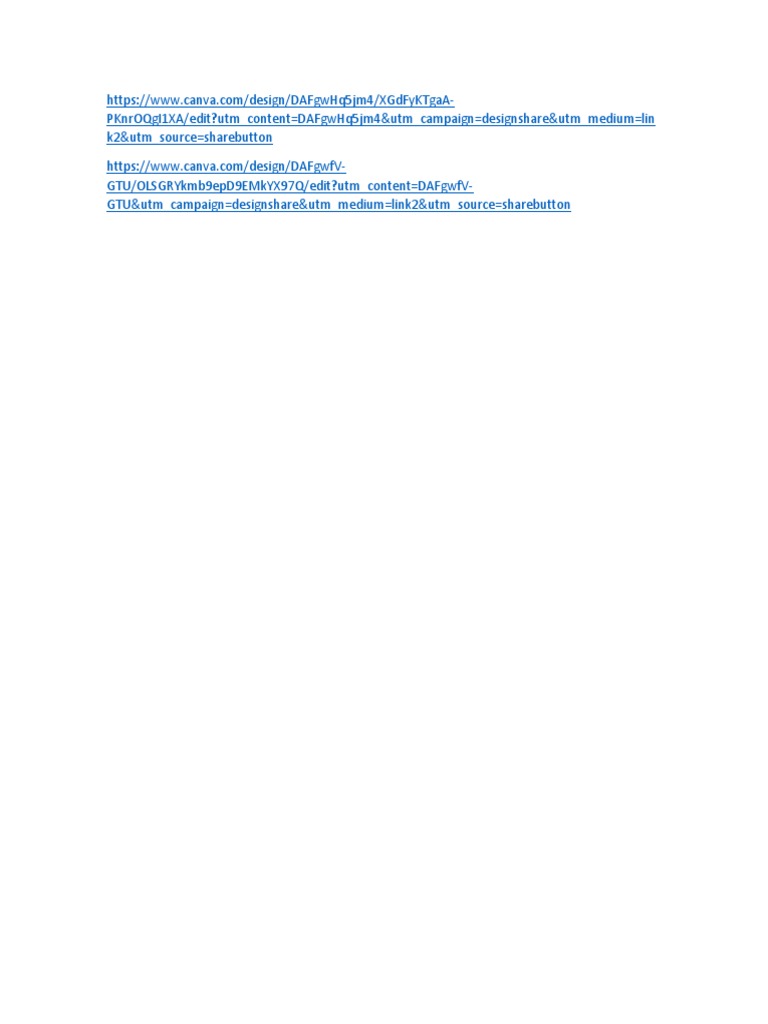 Horizontal Document Design in Canva | PDF