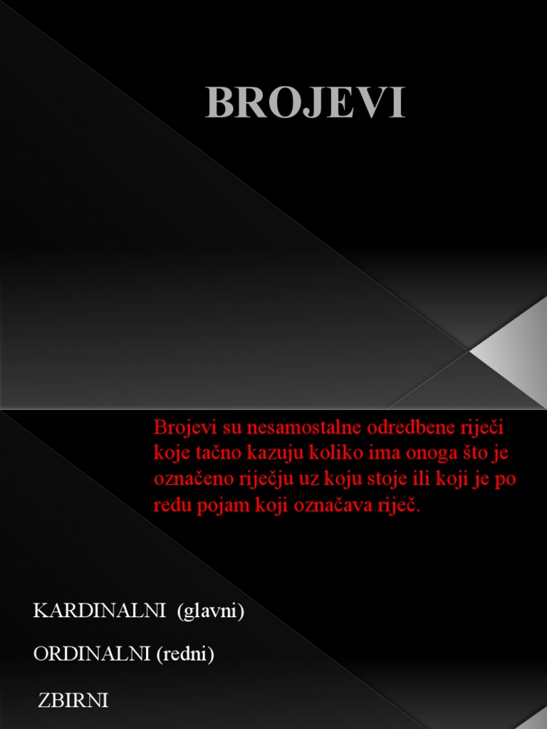 BROJEVI | PDF