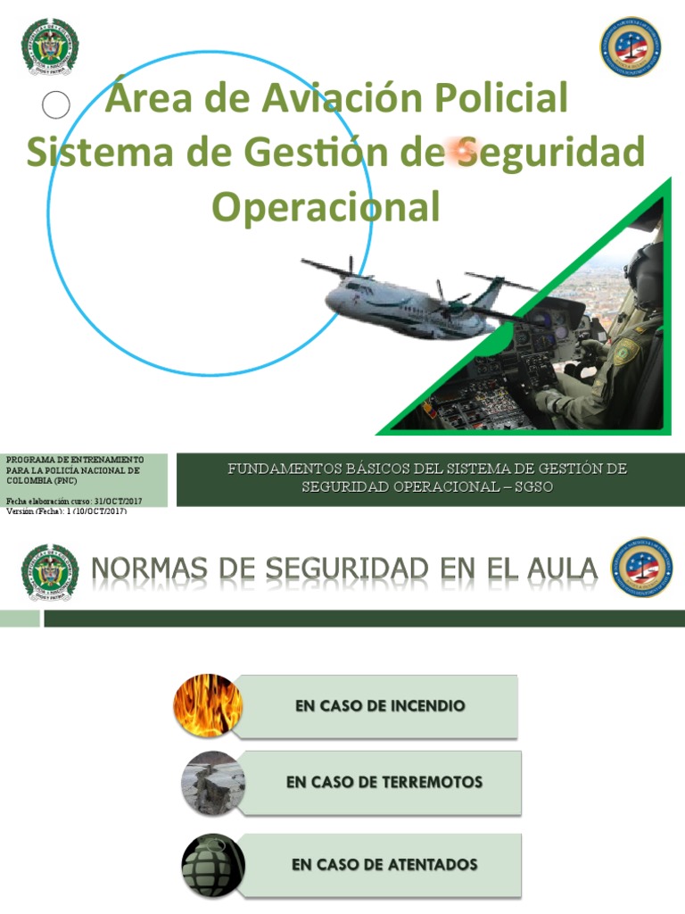 Presentación Sgso 31-10-2018 | PDF | Valores | Policía