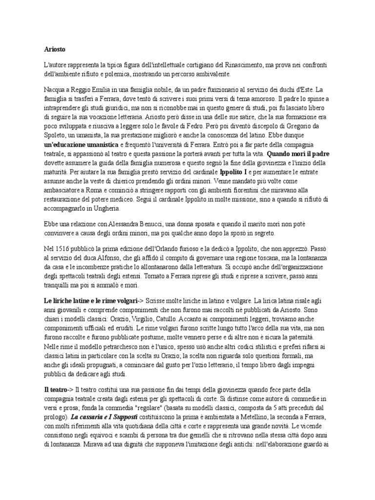 Ariosto | PDF