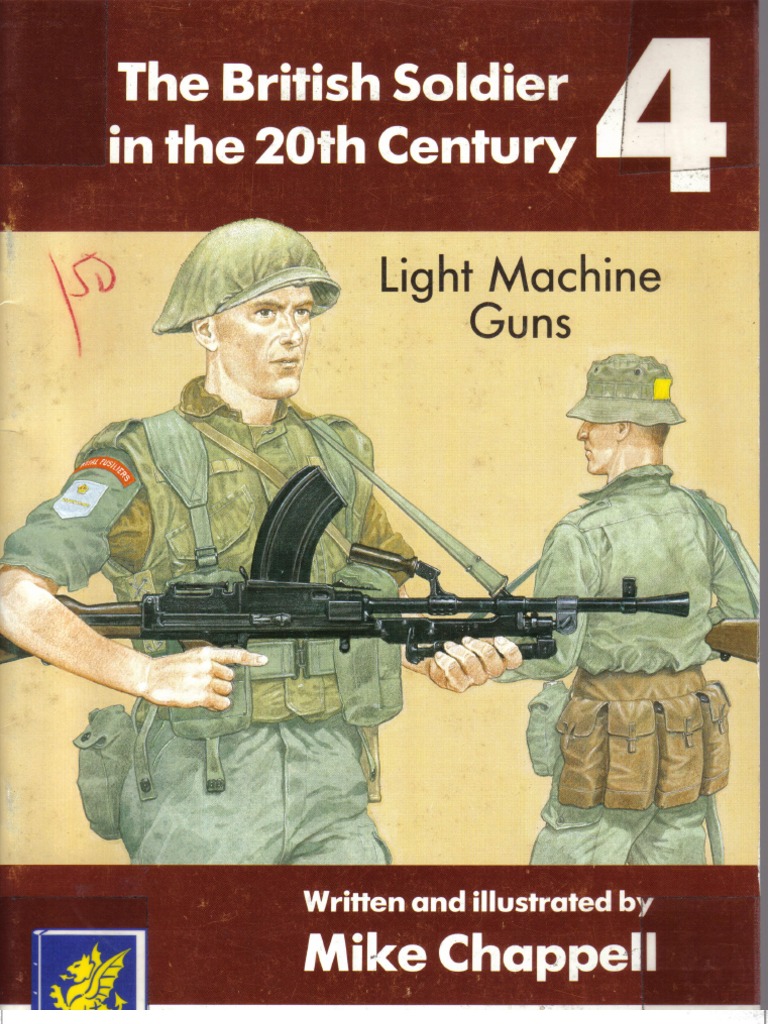 Infantry Light Machine Guns. British Soldier in The 20th Century ...