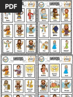 Niños - LOTERÍA Personajes Bíblicos | PDF | Biblia hebrea | Gente del ...