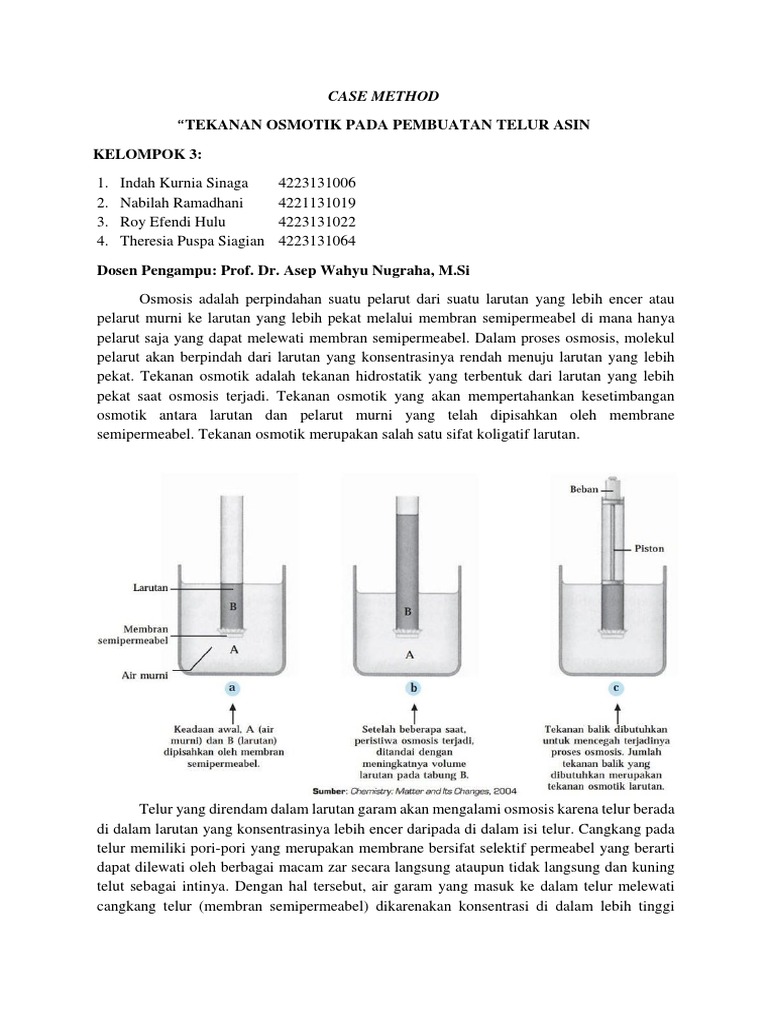 CASE METHOD KELOMPOK 3 MATEMATIKA KIMIA | PDF