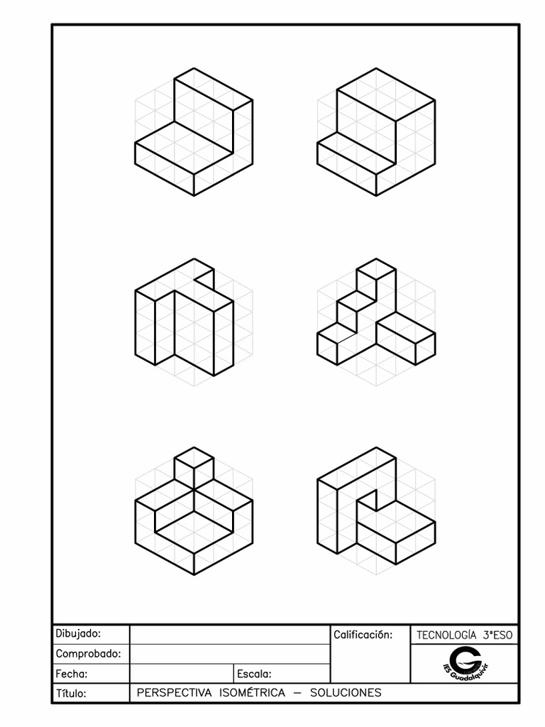 Práctica 5 - Isométrica (Soluciones) | PDF