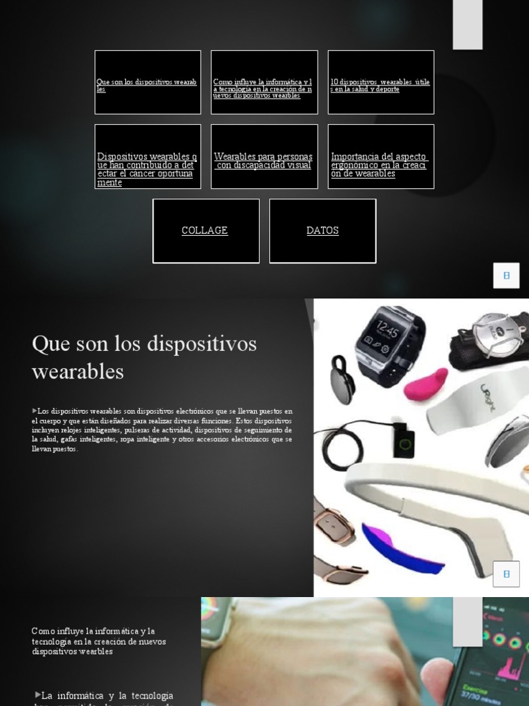 2) Los Dispositivos Wearables | PDF | Tecnología usable