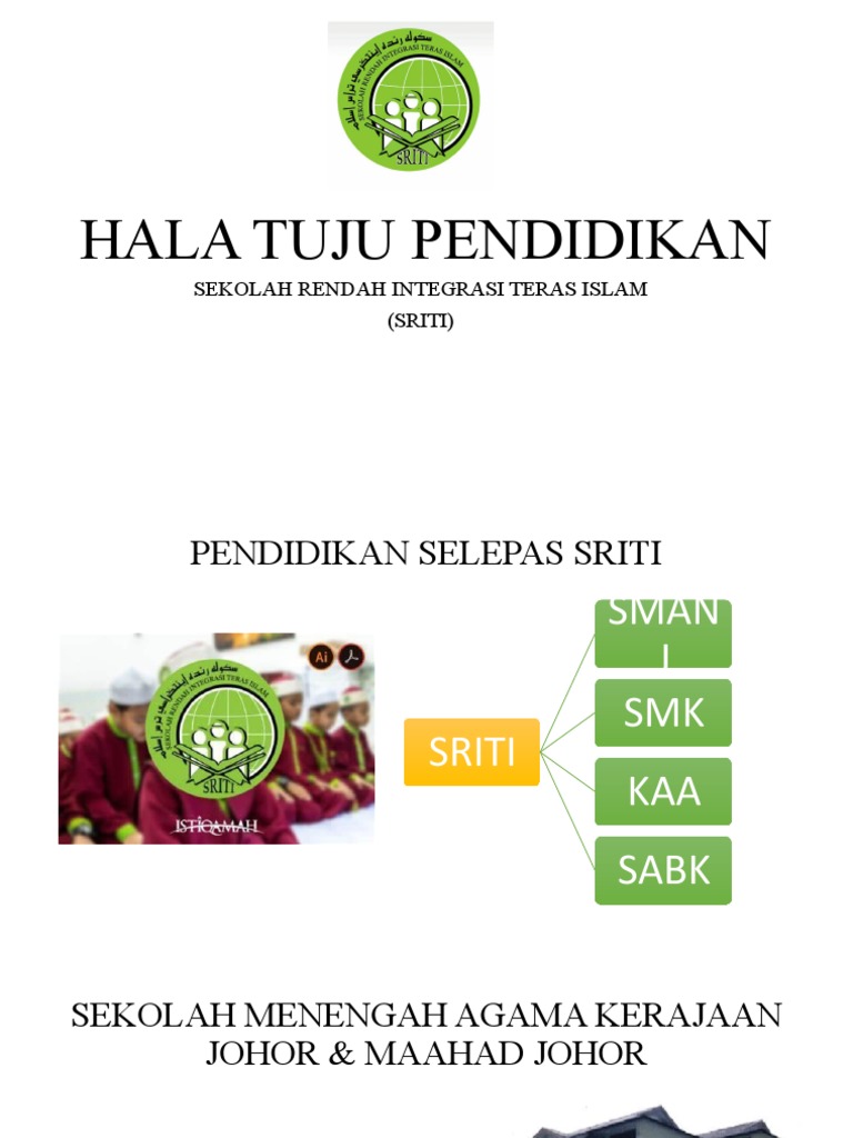 Hala Tuju Pendidikan Sriti | PDF