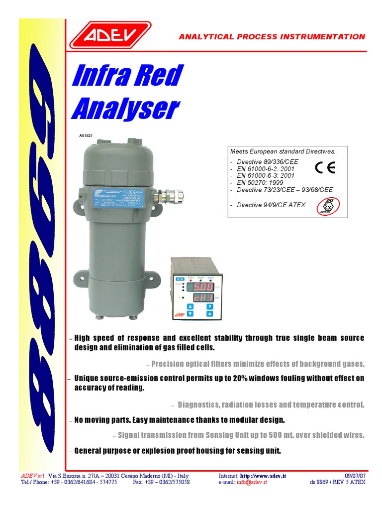 Ds 8869 Ing REV 5 ATEX | PDF