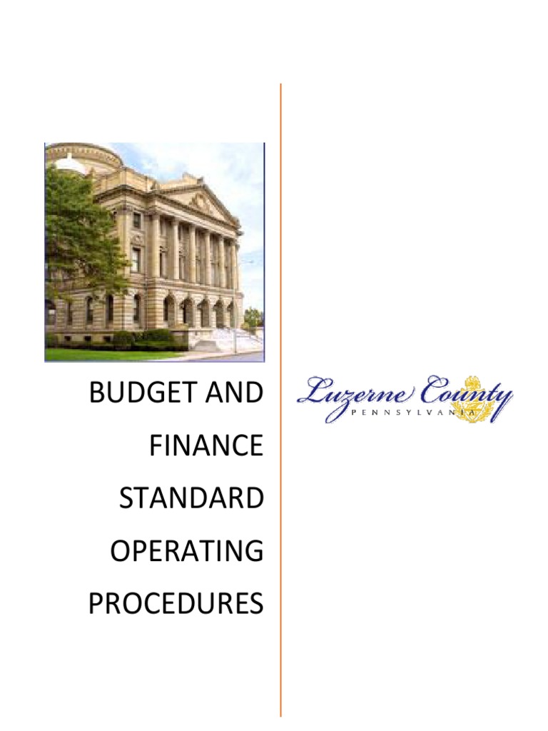 County Finance Manual | PDF