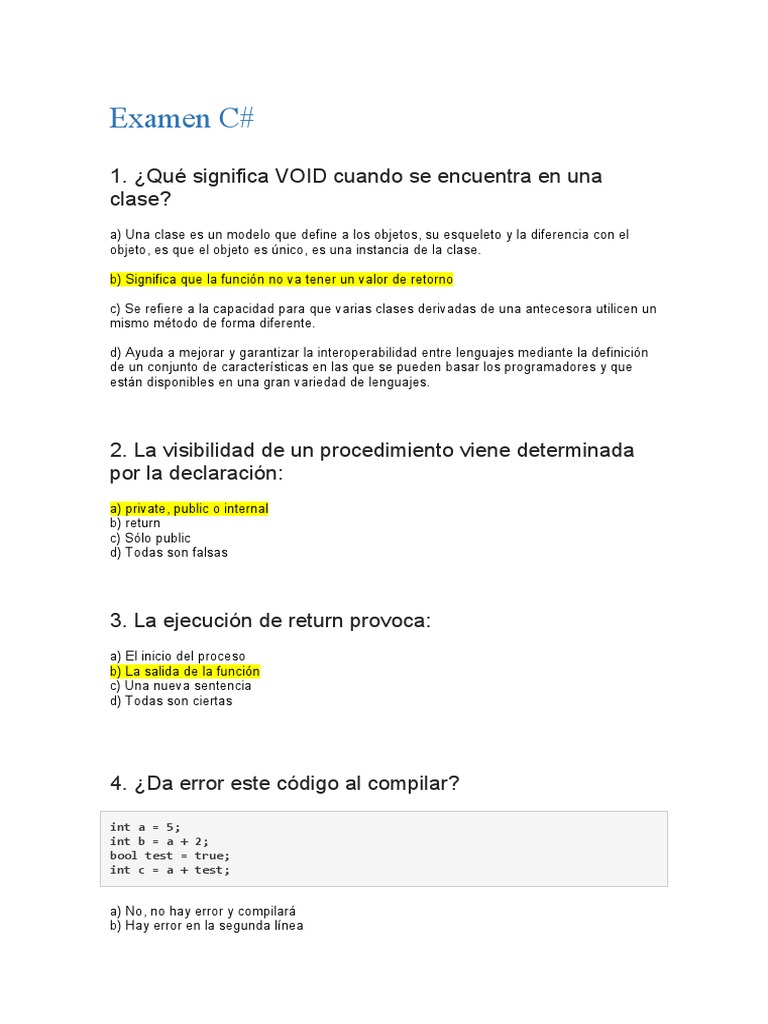 C Sql Javascript Pdf C Sharp Lenguaje De Programación Objeto