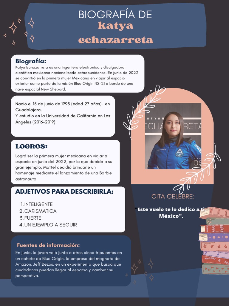 Biografía de Katya Echazarreta | PDF