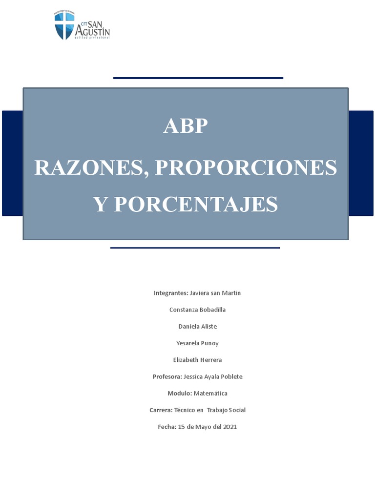 Abp 2 | PDF | Proporción | Porcentaje