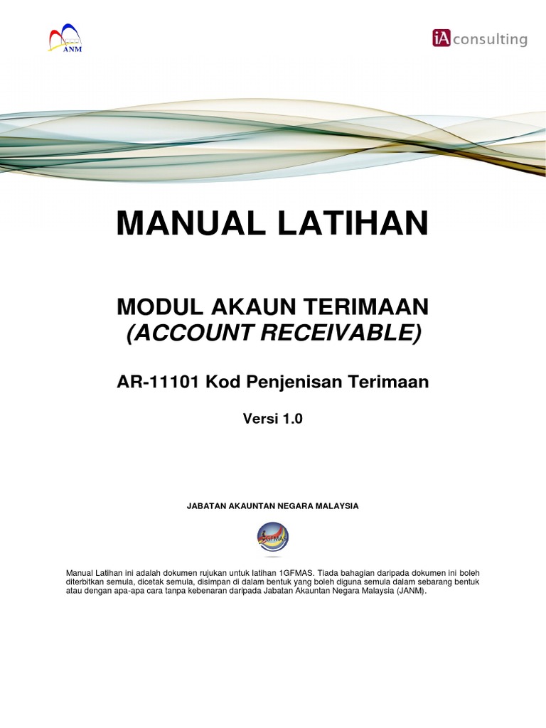 AR-11103 - Kod Penjenisan Terimaan | PDF