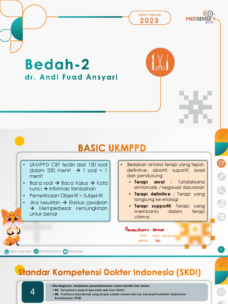 (Coretan Tutor) Bedah - 2 | PDF