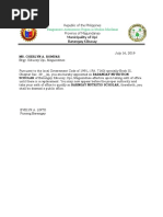 Invitation Letter BCPC-BADAC - LLCCES | PDF