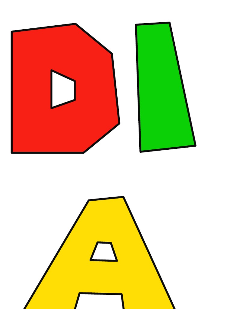 Letras Dia Del Niño Mario 2 | PDF
