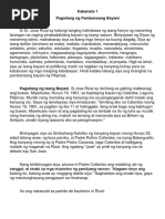 Paglalakbay Ni Rizal | PDF