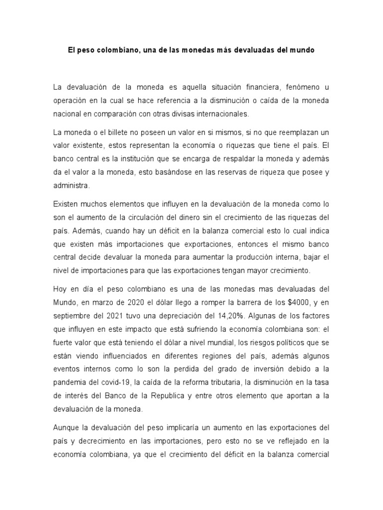 el-peso-colombiano-pdf-moneda-d-lar-de-los-estados-unidos