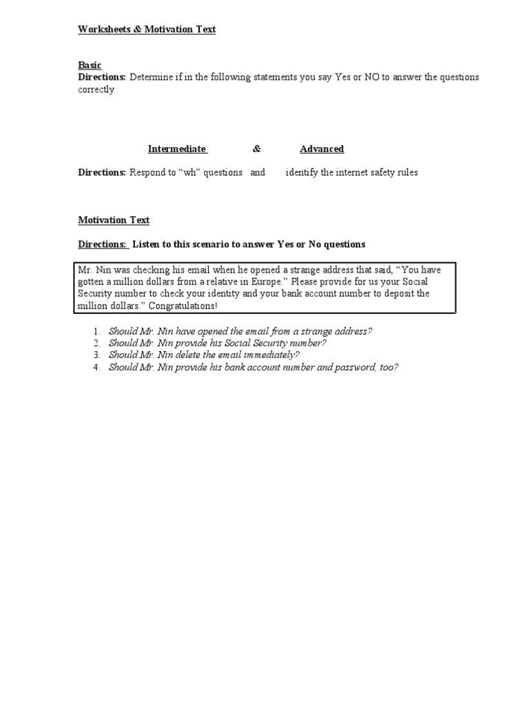 InterNet Lesson Plan | PDF | Multiple Choice | Lesson Plan