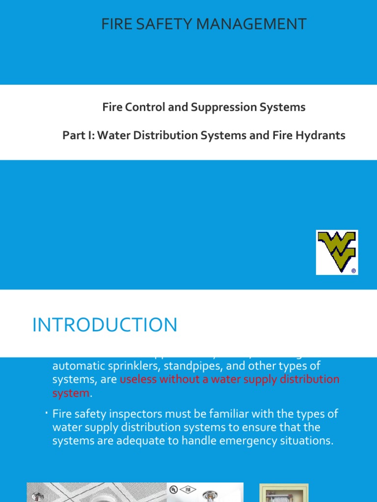 SAF - L6 - Fire Control and Suppression Systems - Part 1 | PDF