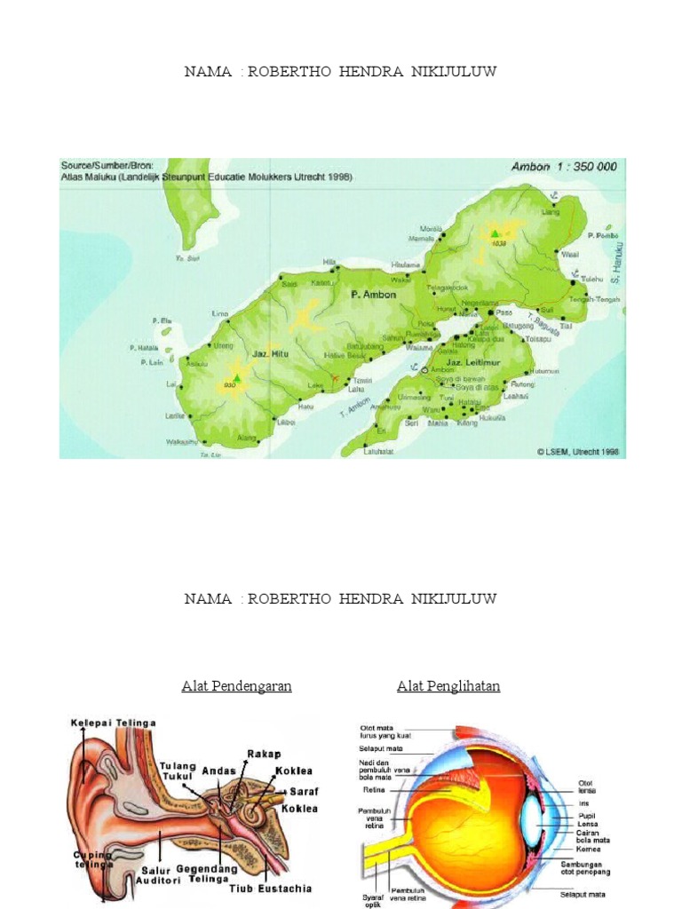 Peta Pulau Ambon | PDF