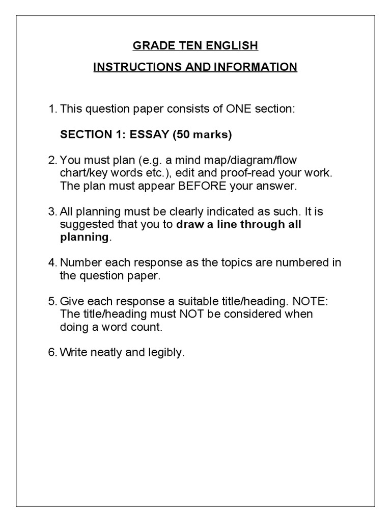 Grade 10 English Essay Topics Guide | PDF | Essays | Narrative