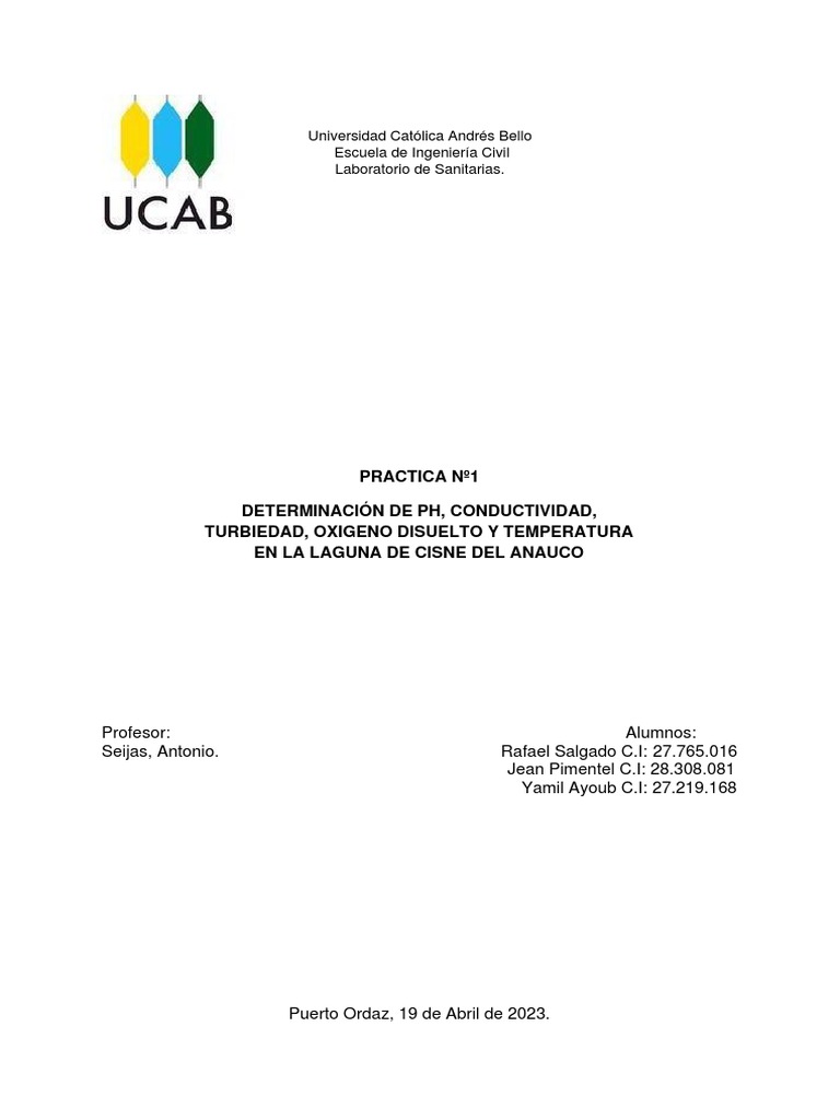 Informe Rafa, Jean y Yamil Sanitaria TFF | PDF