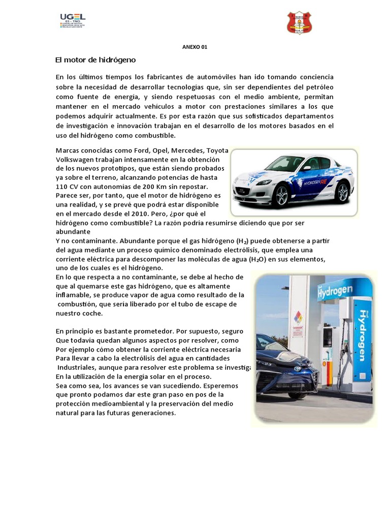 Lecturas_Sesión 05 CyT | PDF | Química | Coche