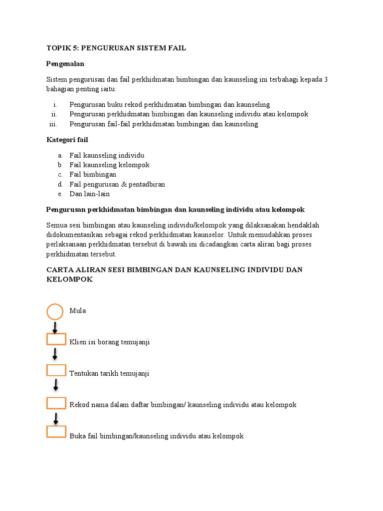 5.pengurusan Sistem Fail | PDF