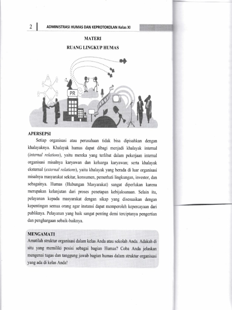 Humas Ruang Lingkup | PDF