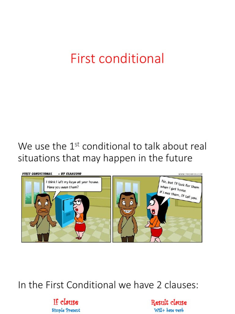 1st Conditional | PDF
