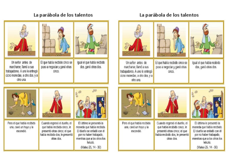 La Parábola de Los Talentos La Parábola de Los Talentos | PDF
