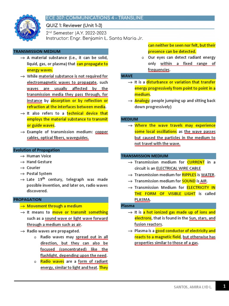 Reviewer Quiz-1 | PDF