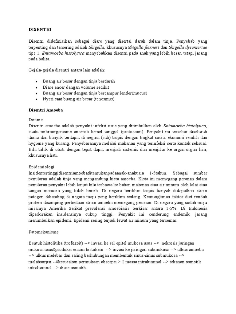 DISENTRI | PDF