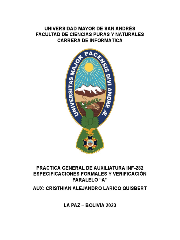 Practica INF 282 I-2023 | PDF
