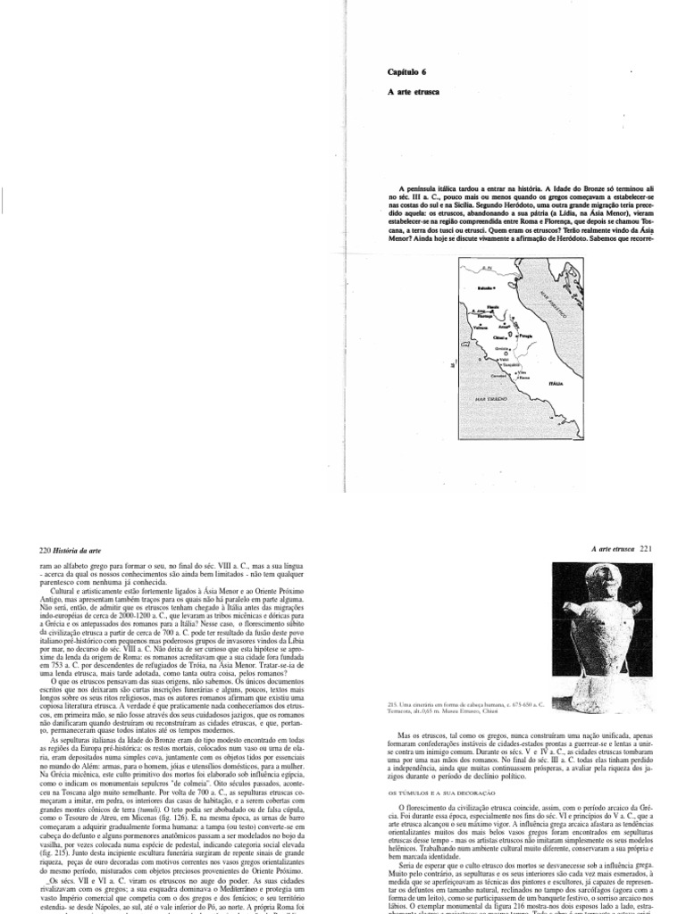 Texto s09 - H. W. Janson - A Arte Etrusca | PDF