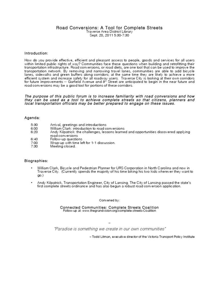 RoadConversions Sept20 | PDF