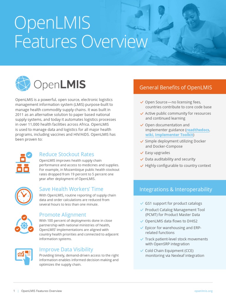OpenLMIS FeaturesOverview FINAL | PDF