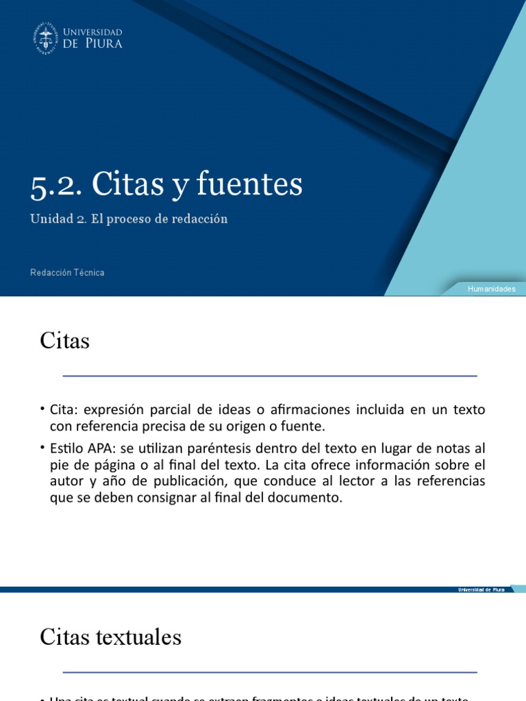 Citas y Fuentes | PDF | Estilo apa